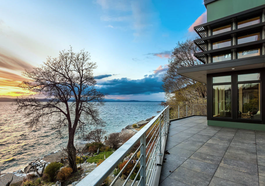 Seahurst Waterfront Residence, Seattle WA - Modern - Deck - Seattle ...