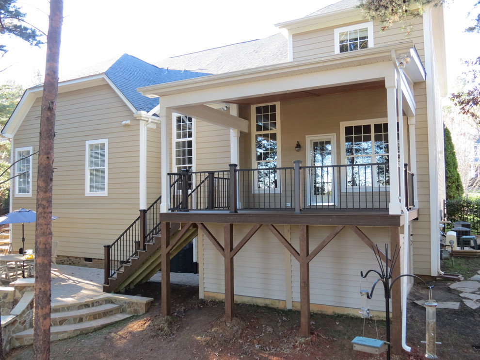 Second Story Deck - Traditional - Deck - Charlotte - by Deckscapes Inc ...