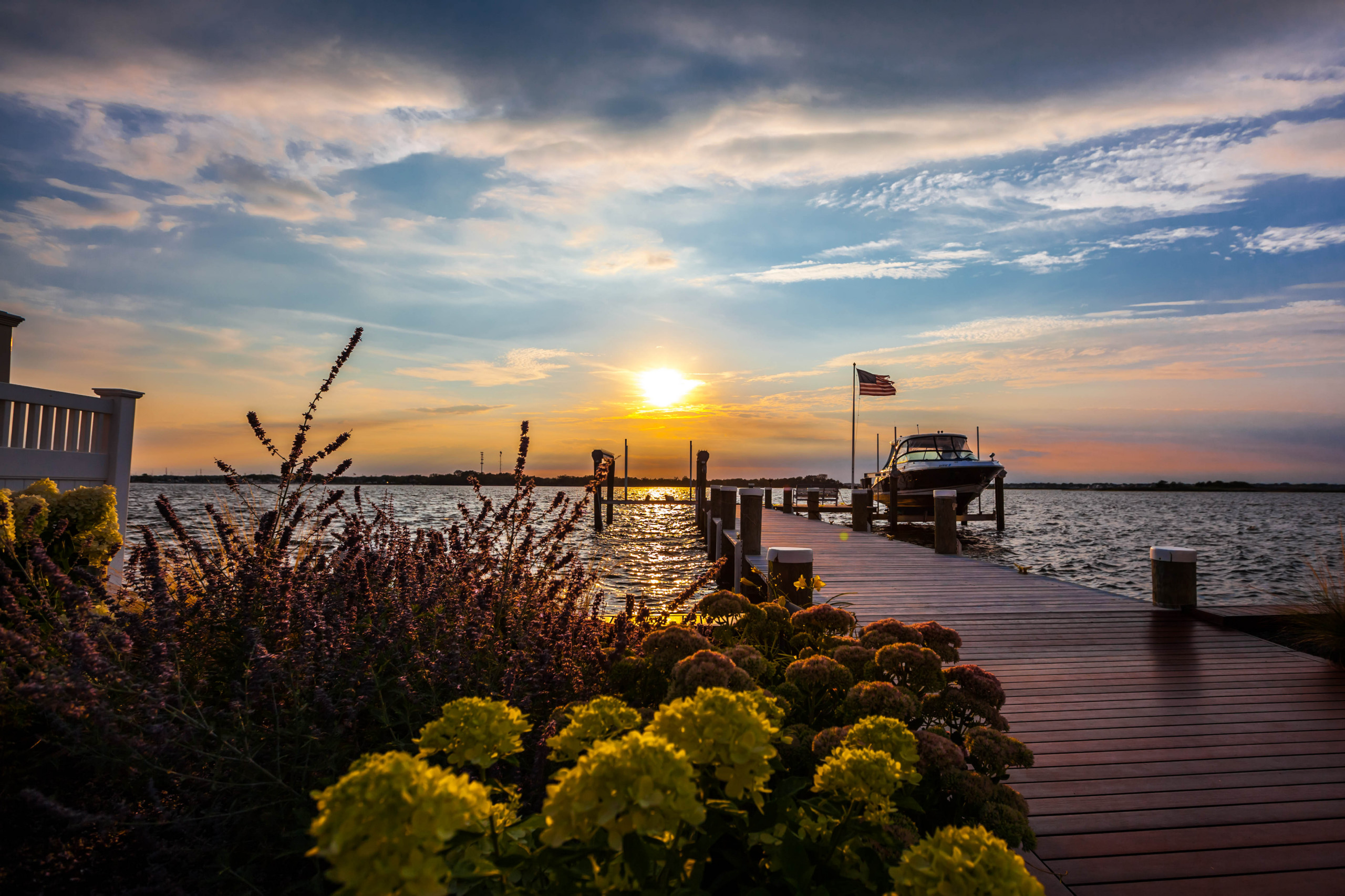 Dock At A Beach