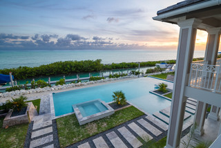 SILVER TRAVERTINE (Key West) - Beach Style - Deck - Other - by Stone ...