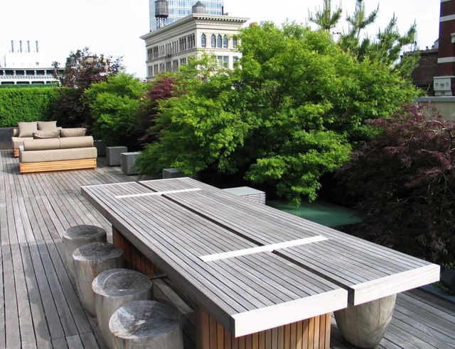 SoHo Penthouse Terrace - Modern - Deck - New York - by Zone6 Design ...