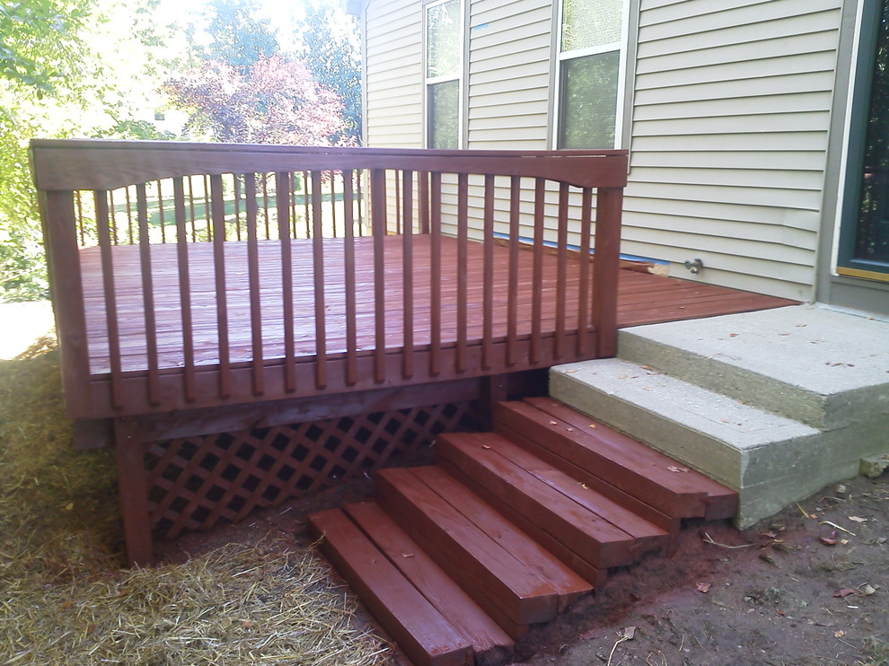 Solid Color Deck Strip - Re Stain With Semi Transparent - Traditional ...