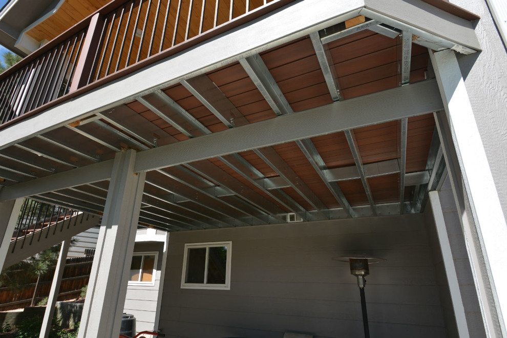 Steel Framing - Modern - Deck - Denver - by New Creation Decks | Houzz