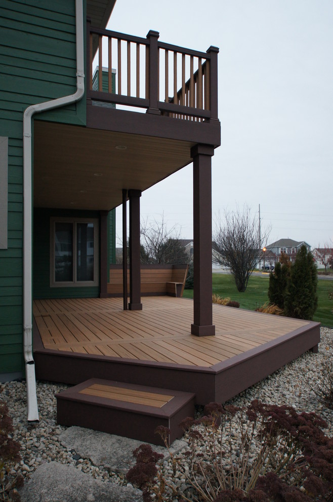 Suburban Curb Appeal - Traditional - Deck - Chicago - by A Better Home ...