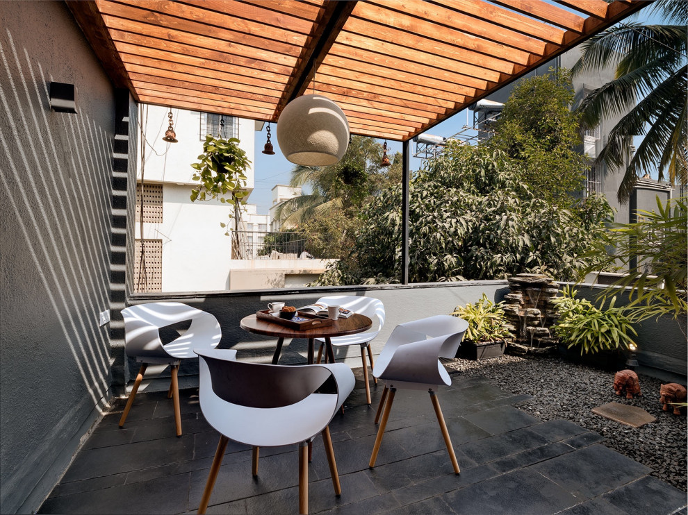 Terrace seating - Indian - Deck - by Studio G+A | Houzz