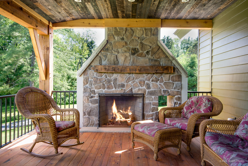 The Award-Winning Marshal - Rustic - Deck - New York - by Timberbuilt ...