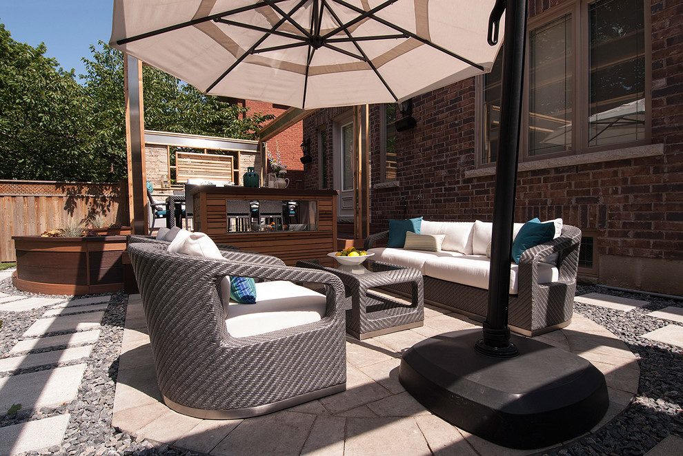 The BBQ Deck - Traditional - Deck - Toronto - by Paul Lafrance Design ...