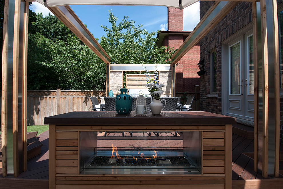 The BBQ Deck - Traditional - Deck - Toronto - by Paul Lafrance Design ...