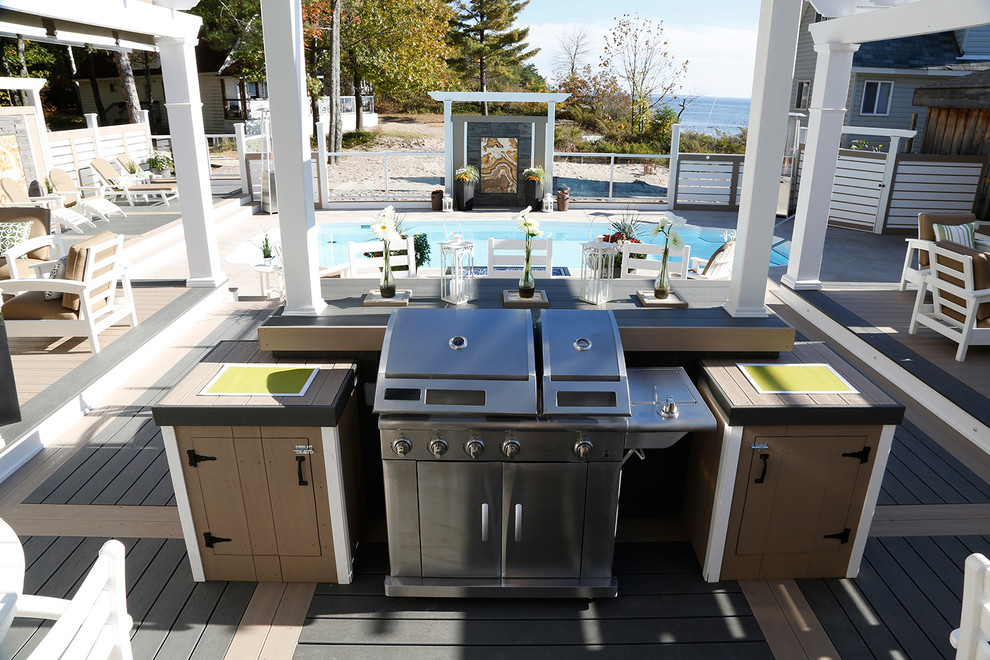 The Beach Club Deck - Beach Style - Deck - Toronto - by Paul Lafrance ...