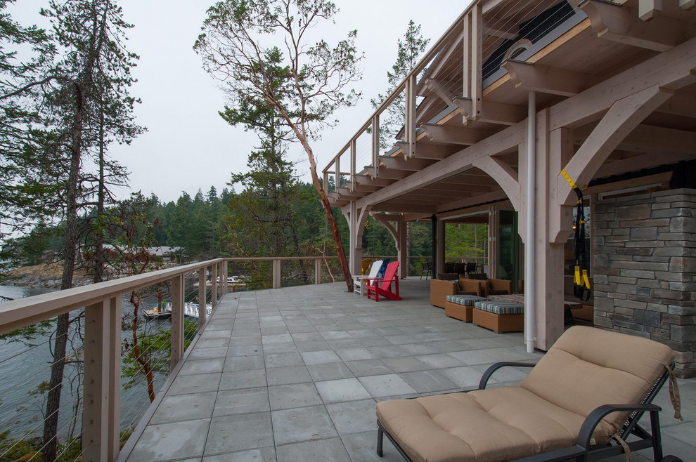 The Boathouse - Beach Style - Deck - Vancouver - by Sunshine Coast Home ...