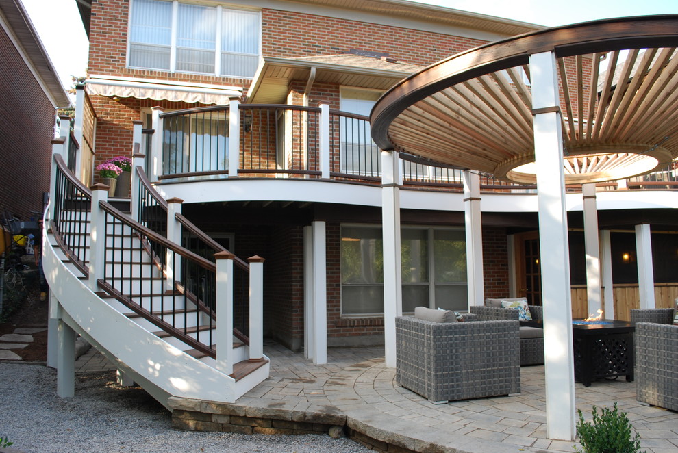 The Circular Pergola Deck - Modern - Terrace - Toronto - by Paul ...