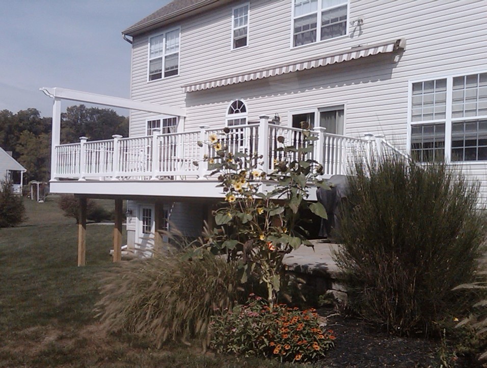 The Empty Deck and the Awning - Traditional - Deck - Philadelphia - by ...