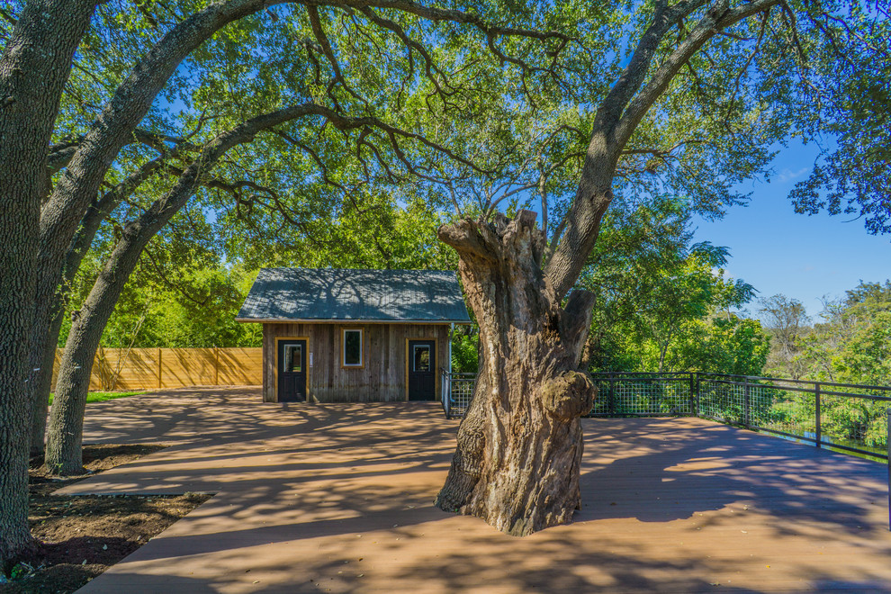The Grove Round Rock Deck (TimberTech) - Retro - Deck - Austin - by ...