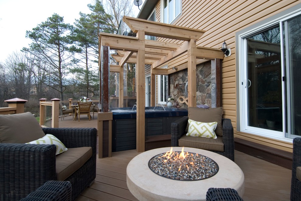 The Heavy Metal Deck - Contemporary - Deck - Toronto - by Paul Lafrance ...