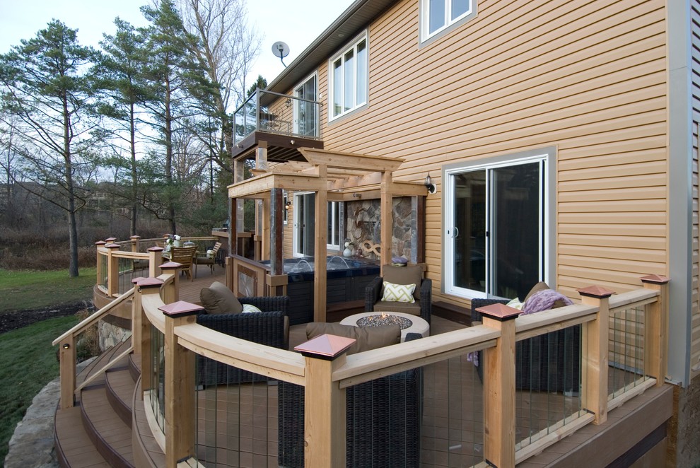 The Heavy Metal Deck - Contemporary - Deck - Toronto - by Paul Lafrance ...