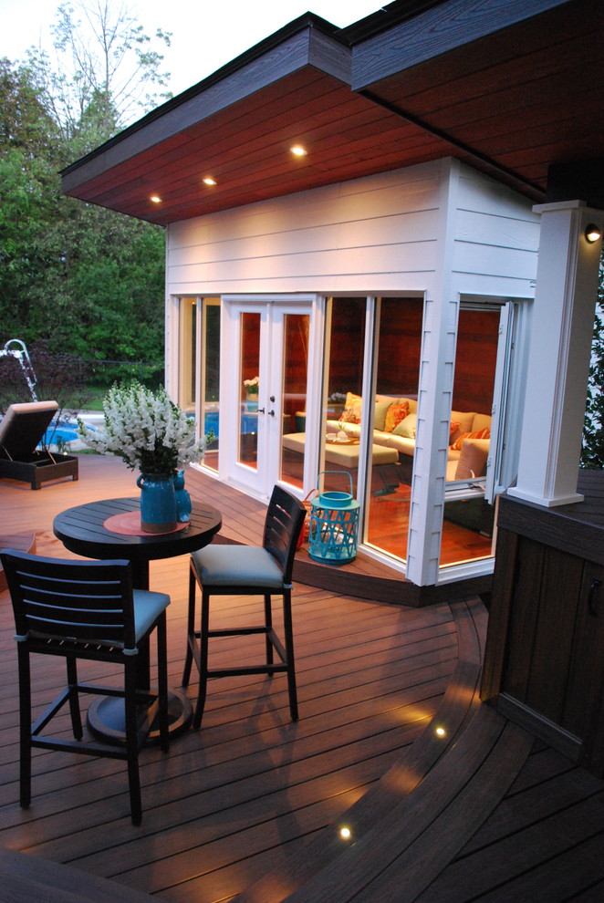 The Roundabout Deck - Contemporary - Deck - Toronto - by Paul Lafrance ...