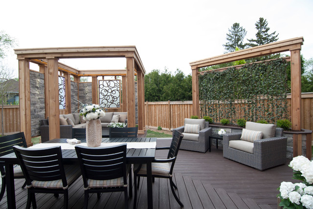 The Triangle Deck - Contemporary - Terrace - Toronto - by Paul Lafrance ...