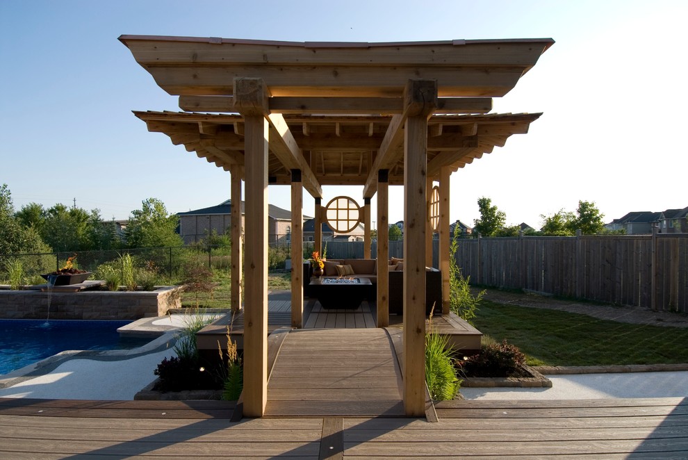 The Zen Deck - Asian - Deck - Toronto - by Paul Lafrance Design | Houzz