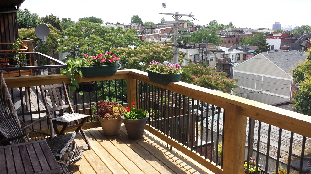 Third Story Deck - Traditional - Deck - Baltimore - by Rick Braida ...