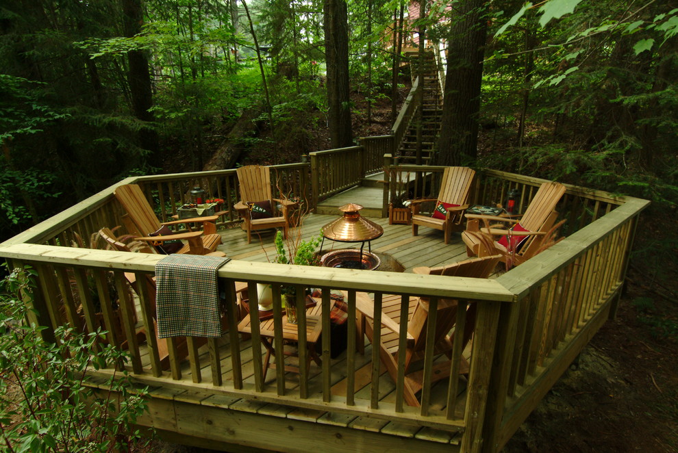 Timber Trail - Traditional - Deck - Toronto - by Carson Arthur Design ...