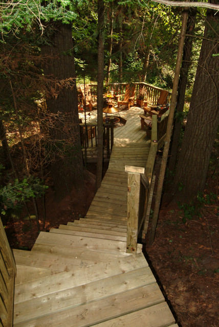 Timber Trail - Traditional - Deck - Toronto - by Carson Arthur Design ...