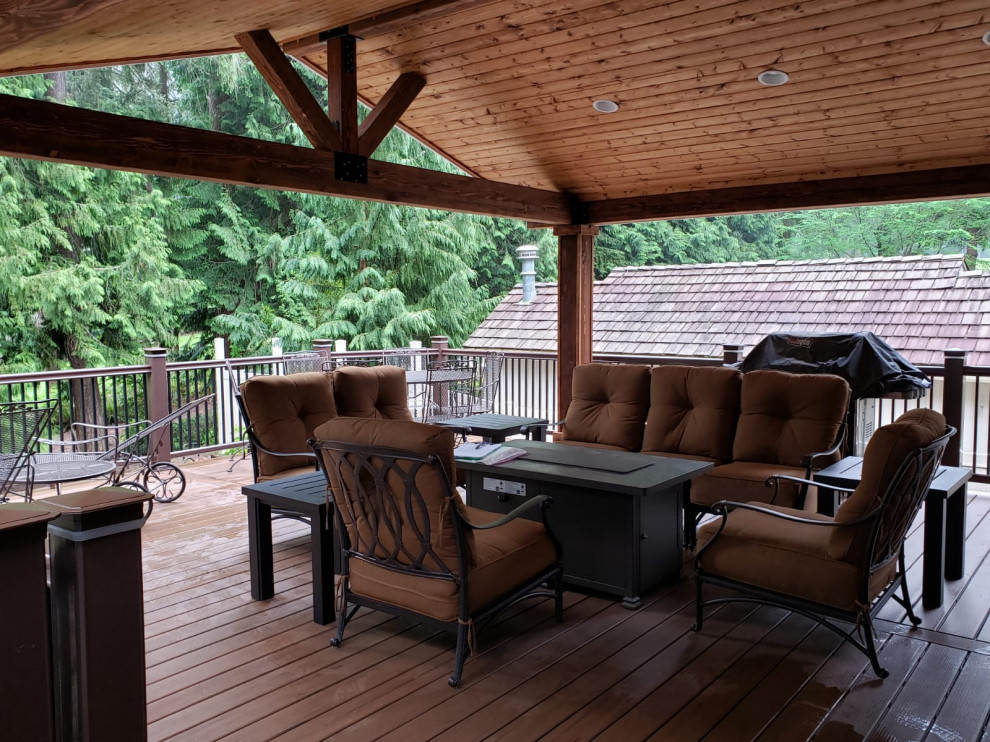 Timberline Patio Staining! - Terrace - Seattle - by Tenhulzen Painting ...
