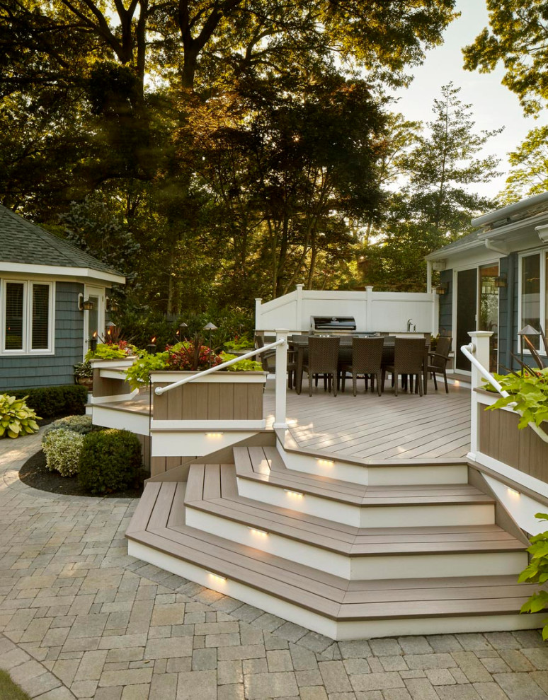 TimberTech AZEK Arbor Collection Decking in Silver Oak - Traditional ...