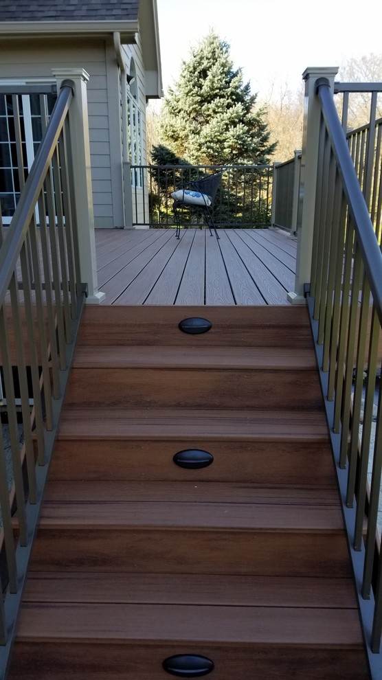 Timbertech Deck and 2 Color Westbury Rail - Deck - Other - by Deck ...