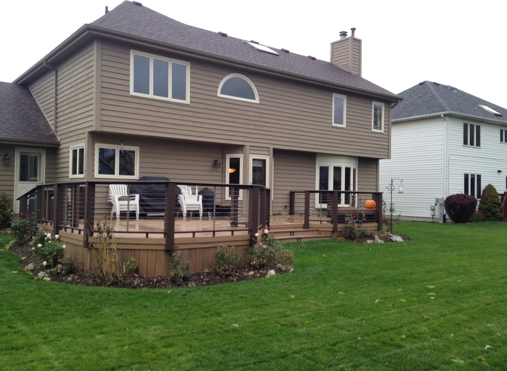 TimberTech Deck with Cable Rails - Archadeck of Chicagoland ...