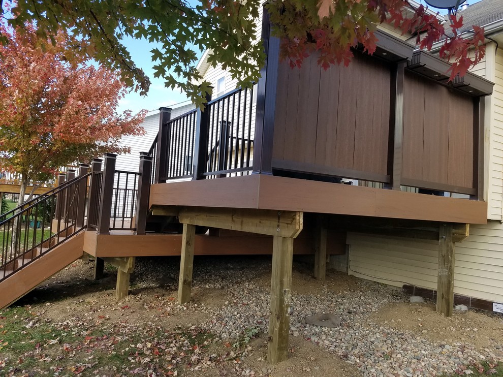 Timbertech Flower Wall and Custom Benches - Deck - Other - by Deck ...