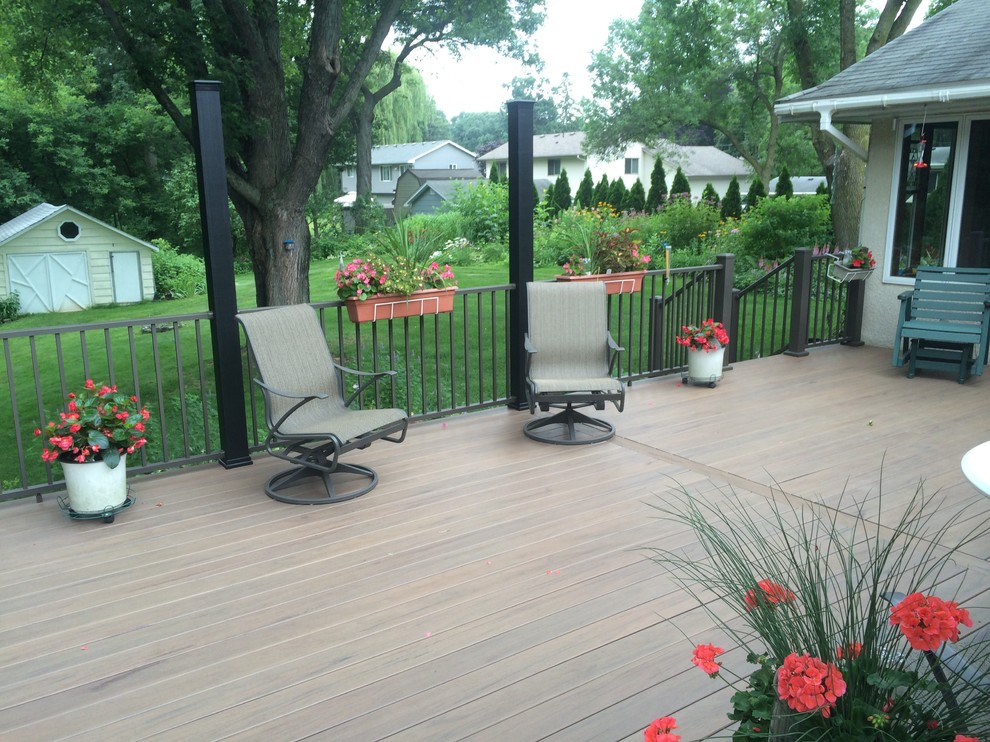 TimberTech Pecan Deck - Traditional - Deck - Minneapolis - by Coty ...