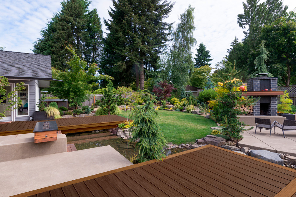 TimberTech Tropical Collection Decking in Caribbean Redwood ...