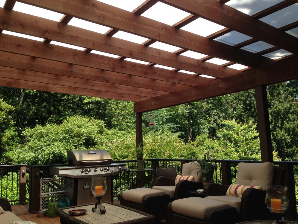 TimberTech XLM Deck with Cover - Traditional - Deck - Portland - by ...