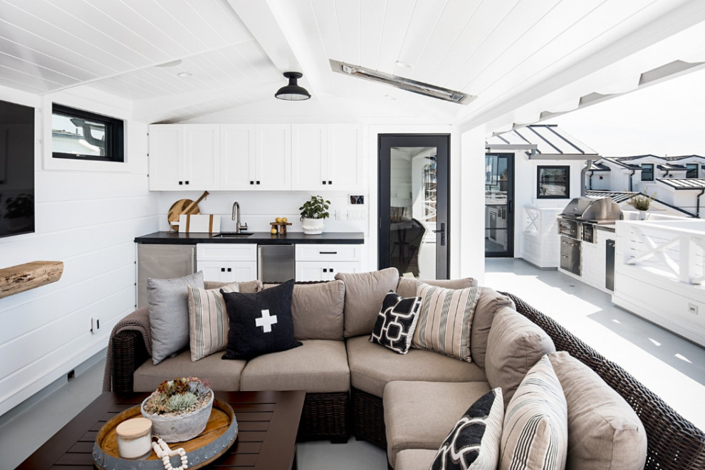 Topaz, Balboa Island - Beach Style - Deck - Orange County - by William ...