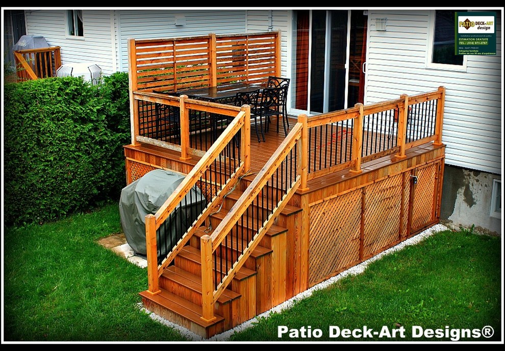 Traditional Deck - Traditional - Deck - Montreal | Houzz