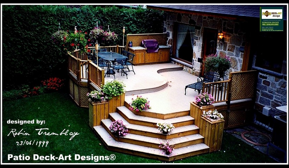 Traditional Deck - Traditional - Deck - Montreal | Houzz