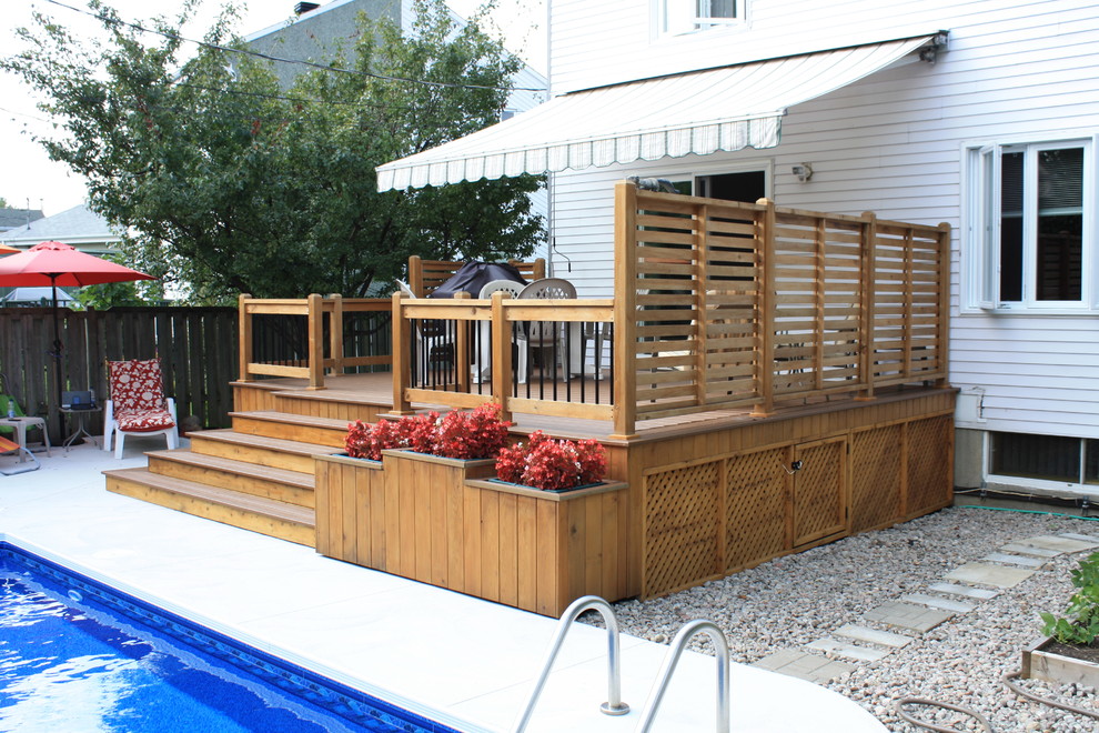 Traditional Deck - Traditional - Deck - Montreal | Houzz