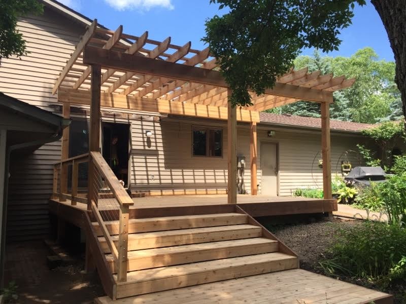 Traditional Wood Decks - Traditional - Deck - Minneapolis - by Stumpy's ...