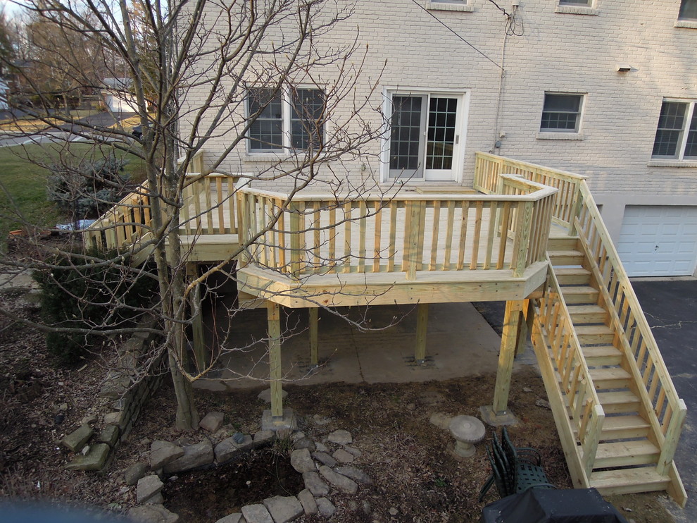 Treated Wood Decks - Traditional - Deck - Cincinnati - by Thomas Decks ...