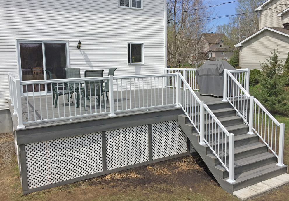 Trex Composite Island Mist Decking - Modern - Deck - Montreal - by ...