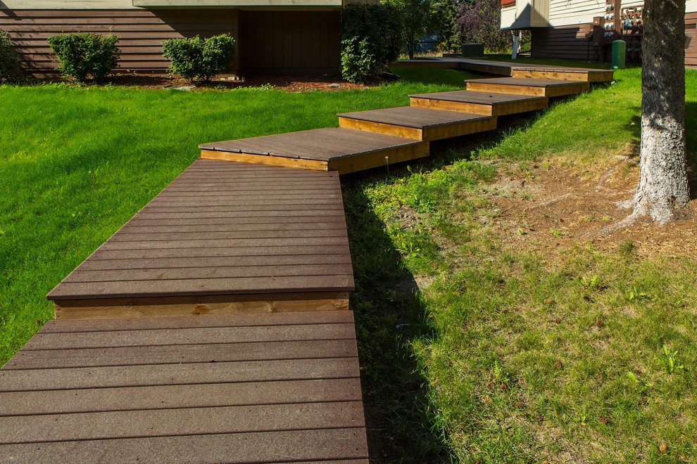 Trex Multi-Level Boardwalk - Contemporary - Deck - Other - by Treeline ...