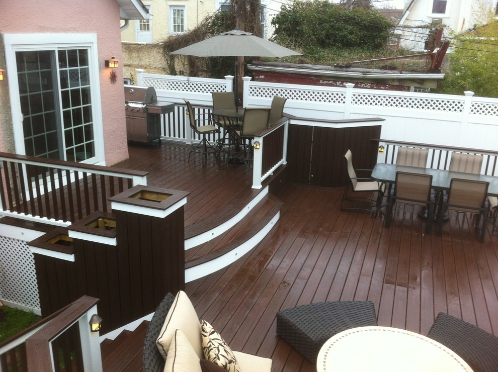 Trex Transcends Lava Rock Decking - Modern - Deck - New York - by ...