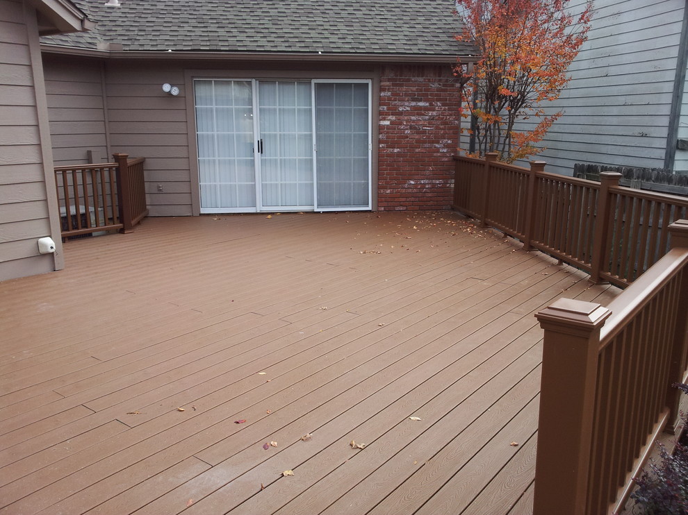 Trex Tree House - Traditional - Deck - Other - by Aikins Custom ...