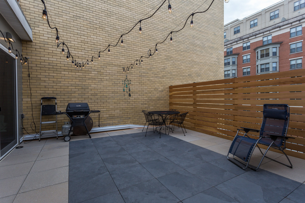 Two Level Condo Renovation with Roof Deck - Modern - Deck - DC Metro ...