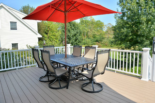 Two Tier Pool Deck - Traditional - Deck - New York - by Kehoe Kustom, LLC