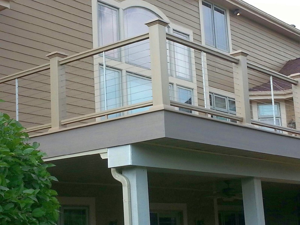 Ultra-tec Deck Cable Railing - Modern - Deck - Las Vegas - by Ultra-tec ...