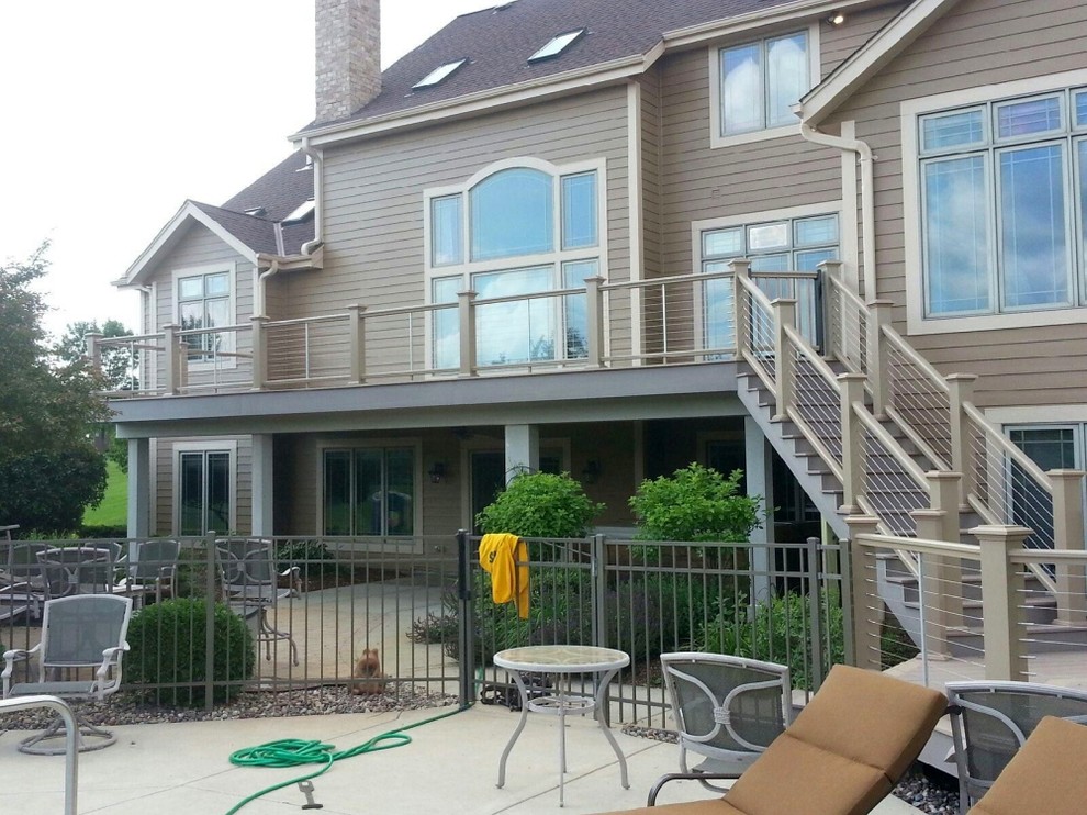 Ultra-tec Deck Cable Railing - Modern - Deck - Las Vegas - by Ultra-tec ...