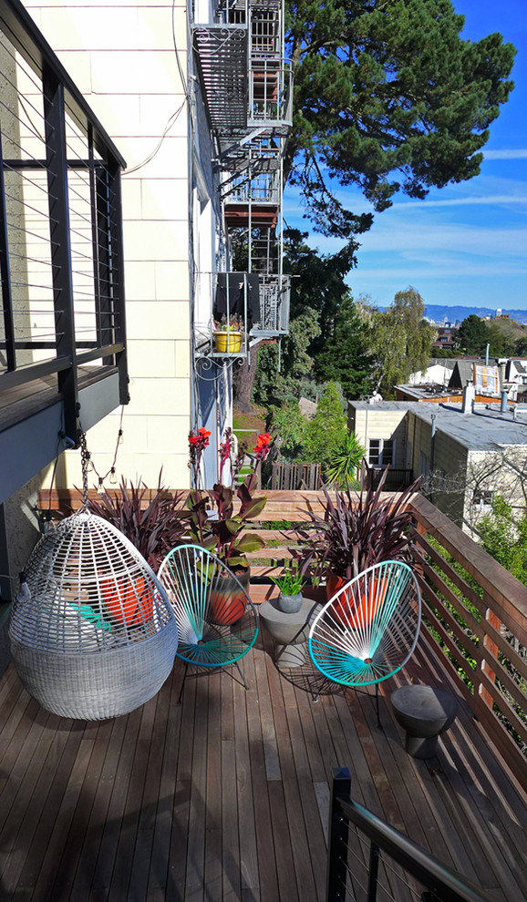 Upper Terrace - Contemporary - Deck - San Francisco - by Jennifer ...