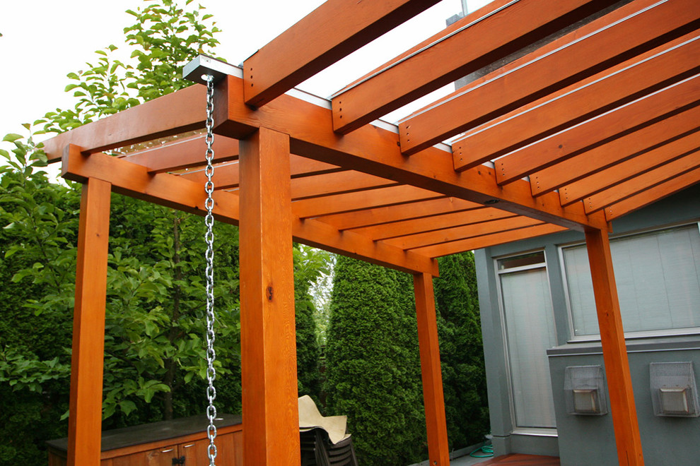 Vancouver Prefabricated Pergola & Deck - Modern - Deck - Vancouver - by ...