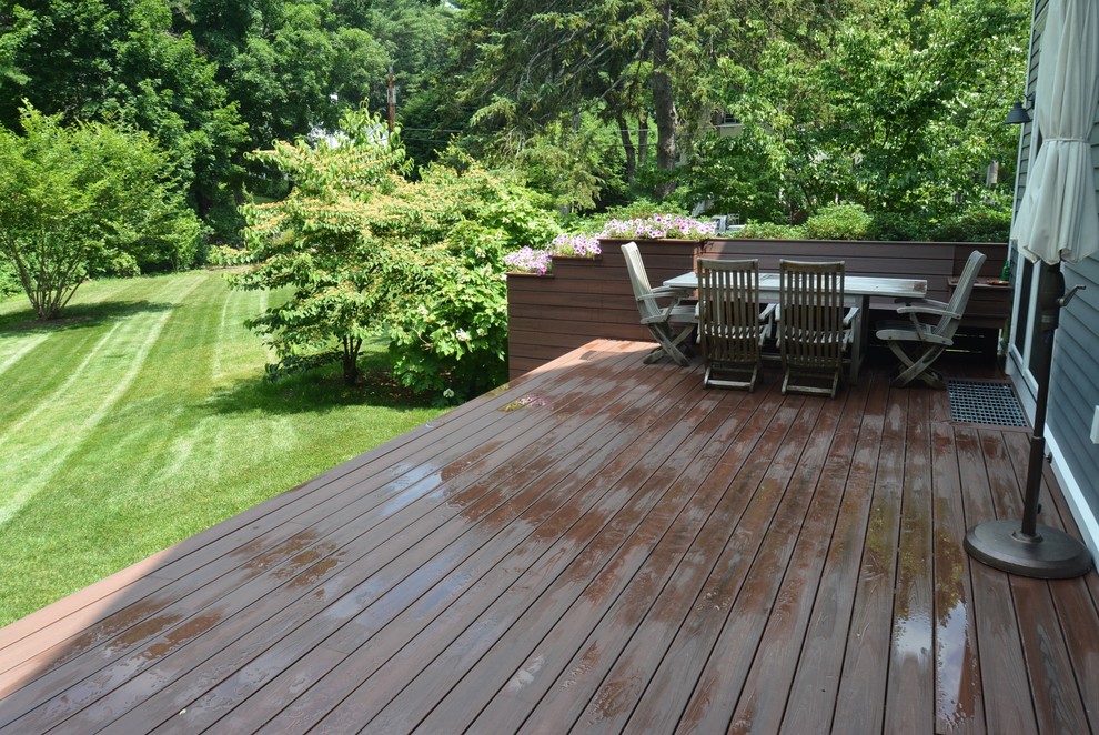 Victorian Colonial Deck and Porch - Contemporary - Deck - Boston - by D ...